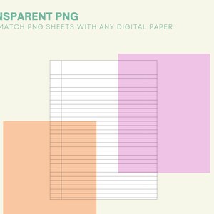 Composition Notebook Digital & Printable Interior Sheets | Class ...