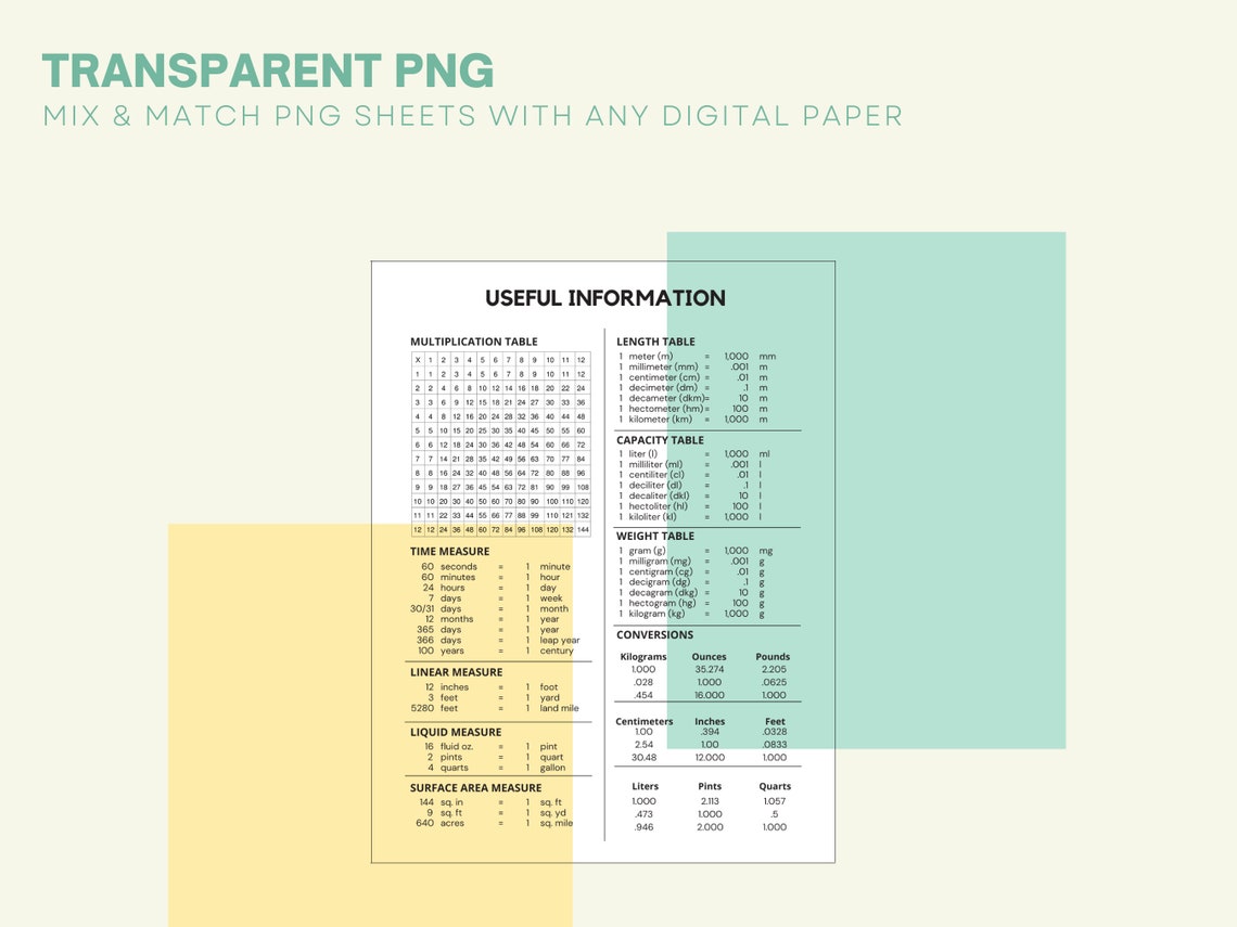 Composition Notebook Digital & Printable Interior Sheets - Etsy