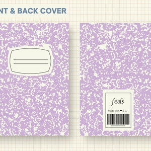 10 Digital Notebook Covers | Pastel Colors | A4, US, and Goodnotes ...