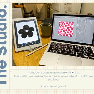 Composition Digital Notebook Covers for Goodnotes | Pastel Colors | A4 ...