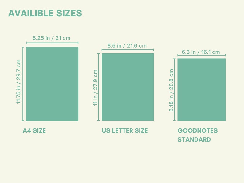 Composition Notebook Digital & Printable Interior Sheets - Etsy