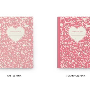 Creative Hardcover Journal | 10 Pastel Colors | Composition Notebook ...