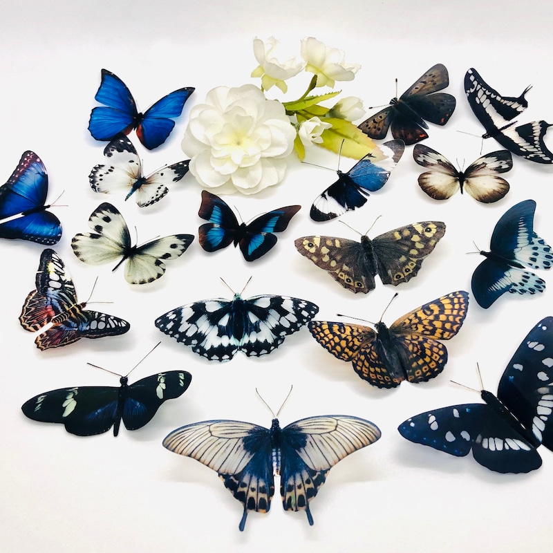 Fake Butterflies - Etsy