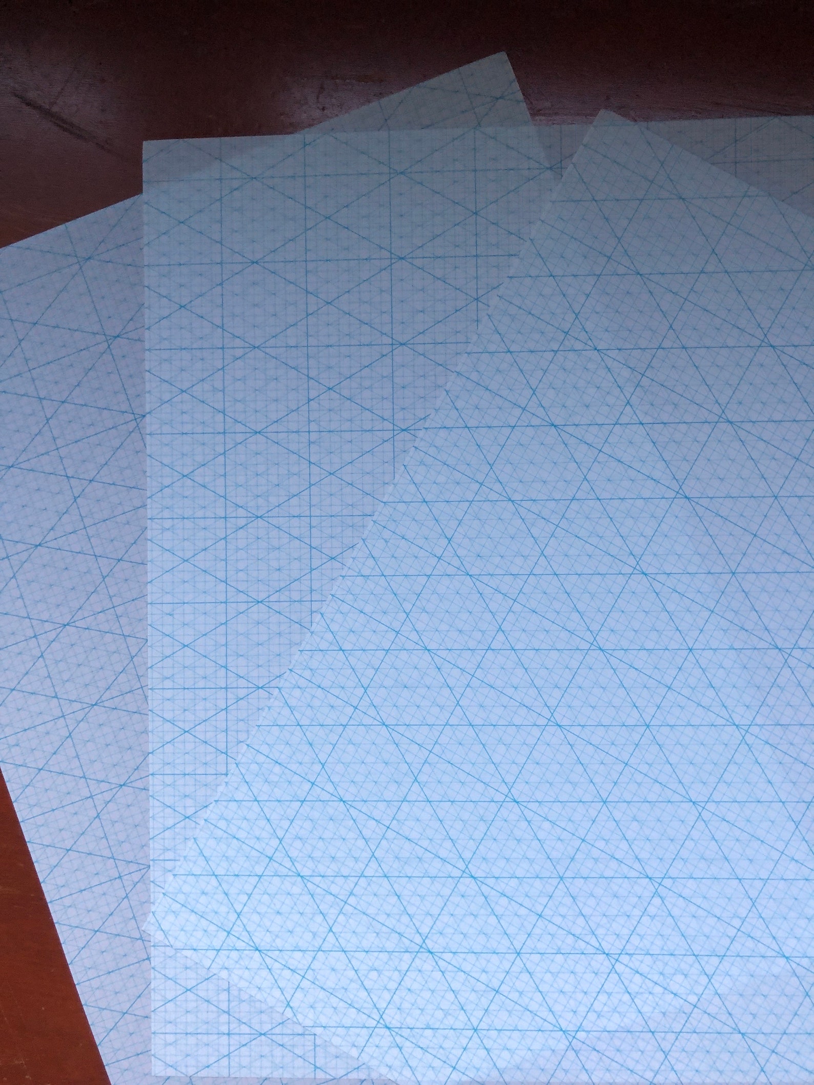 Vintage Isometric Graph Paper, 100% Rag, Alva-line Code 6855ISO-1 - Etsy