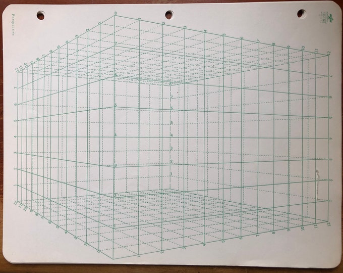 Perspective Graph Paper, National Brand 12-192 - Etsy