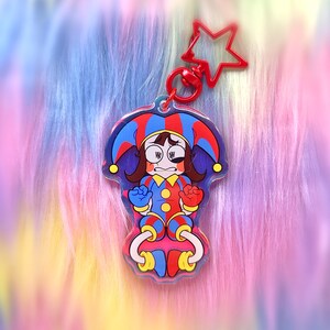 The Amazing Digital Circus Keychain Set - Etsy
