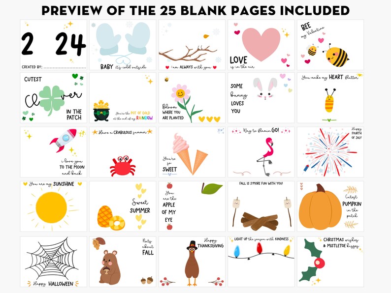 Holidays and Seasonal Handprint Art Bundle, Printable Handprint Memory ...