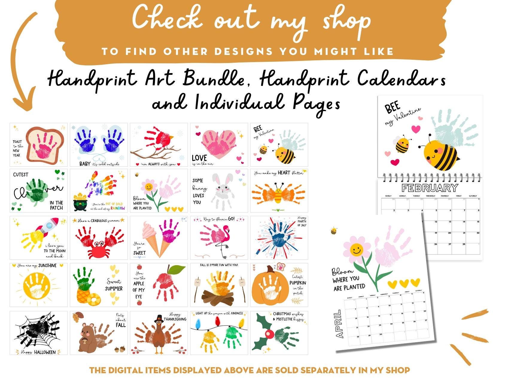 Summer Handprint Art, Crab Handprint Printable Template, Preschool ...