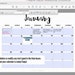 Printable EDITABLE Monthly Calendar Template for 2023 2023 - Etsy
