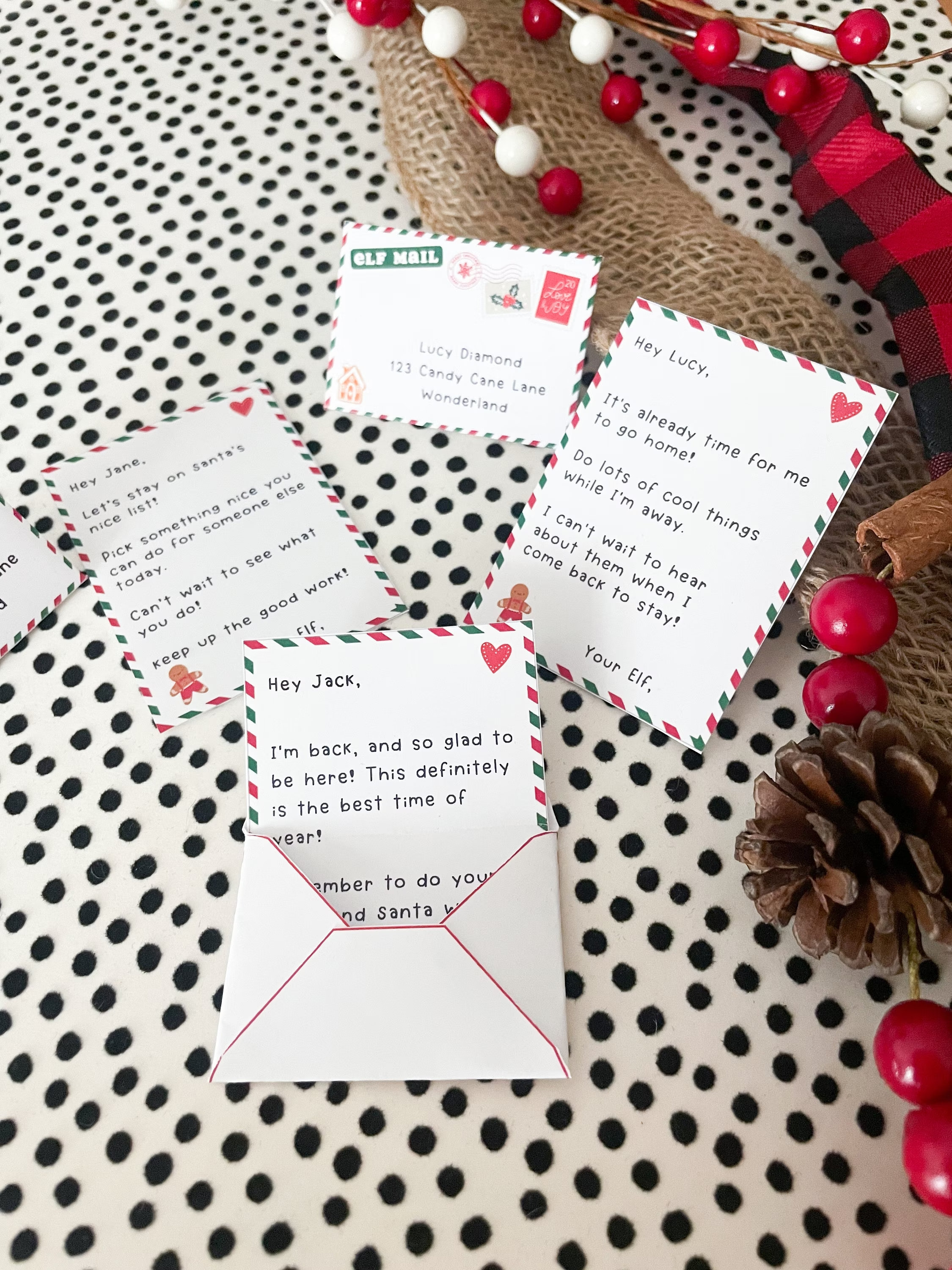 Editable Printable Mini Elf Letter With Envelope Customizable - Etsy ...