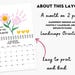 Handprint Calendar 2026 Landscape, Printable Handprint Craft Bundle ...