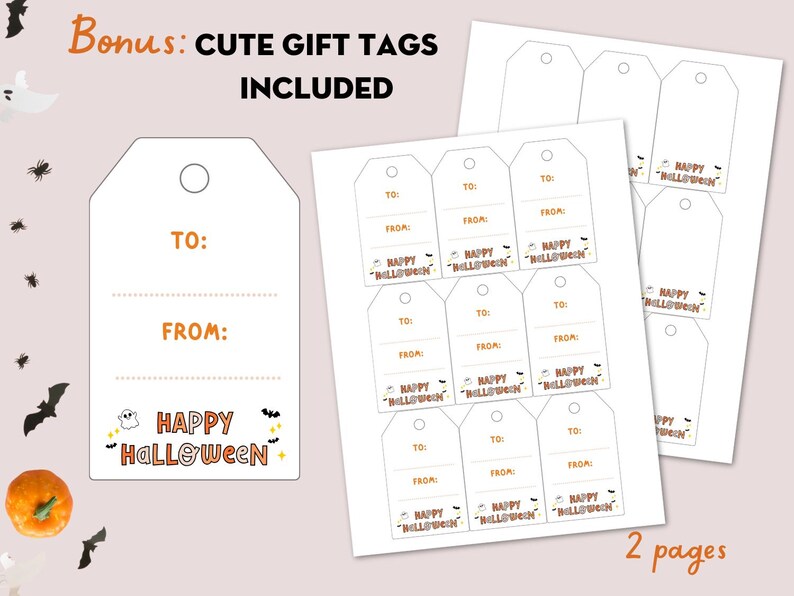 Boo Buddy Printable Kit | Halloween Gift Exchange, Boo Buddy ...