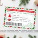 EDITABLE Elf ID Card Printable Brown Skin Elf ID Badge, Christmas Elf ...