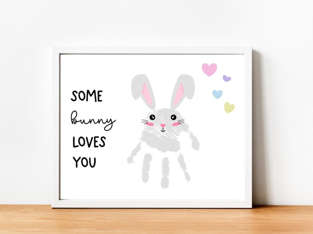 Flower Handprint Art, Spring Handprint Printable Template, Preschool ...