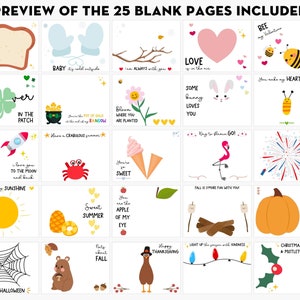 Holidays and Seasonal Handprint Art Bundle, Printable Handprint Memory ...