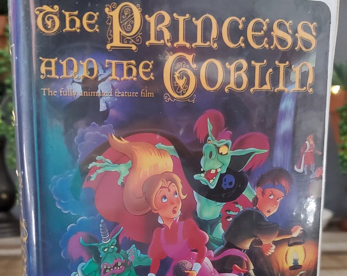 The Princess and the Goblin VHS Movie, A Magical Adventure for the ...