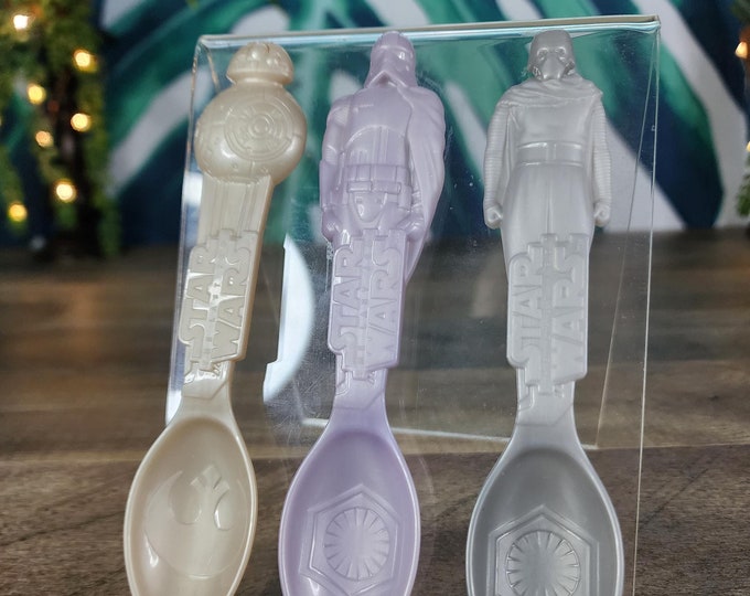 STAR-WARS Cereal Spoons, Cereal Premium Promo Spoons, General Mills ...