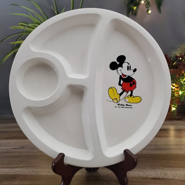 Mickey Mouse Dinner Plates - Etsy
