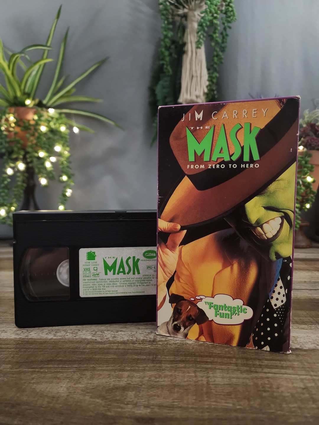 The Mask VHS, Stars Jim Carrey, the Mask From Zero to Hero, Marvelously ...