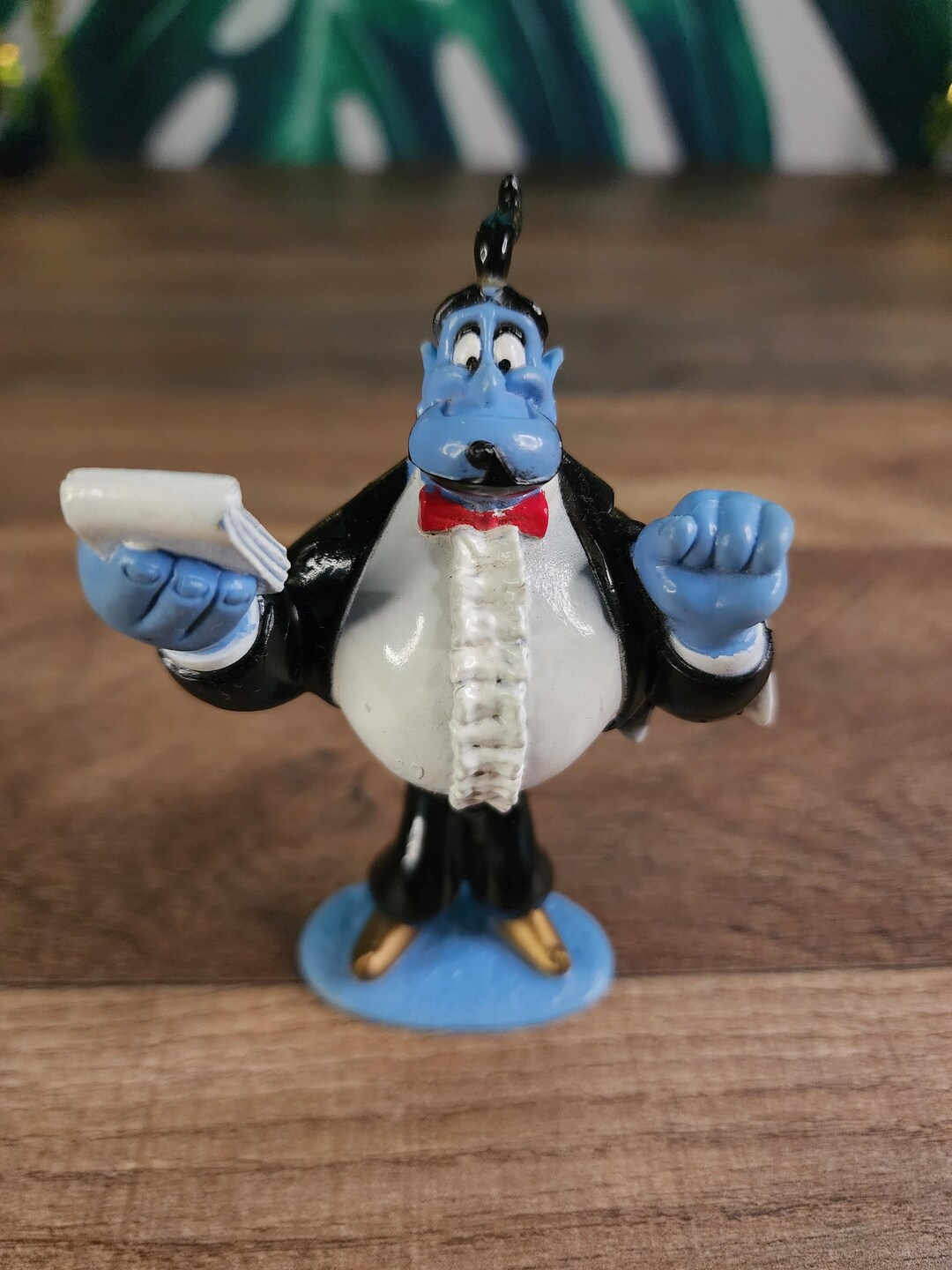 Disney's Aladdin Genie Maitre'd/waiter Action Figure, Vintage Disney ...