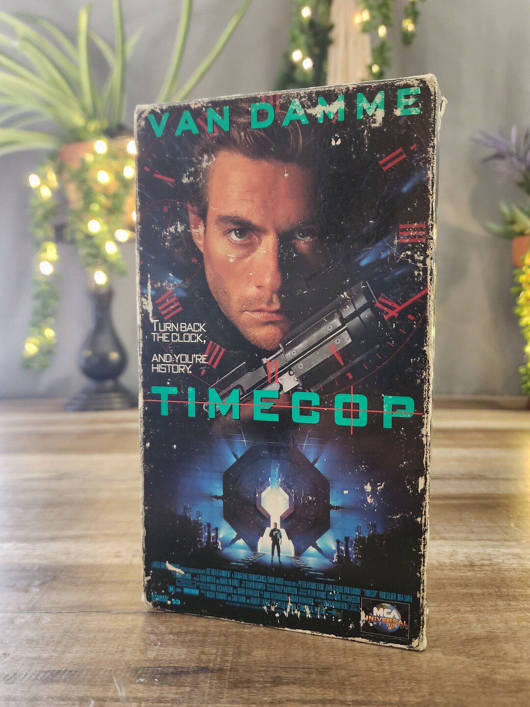 Timecop VHS, Stars Jean Claude Van Damme, Turn Back the Clock, and You ...