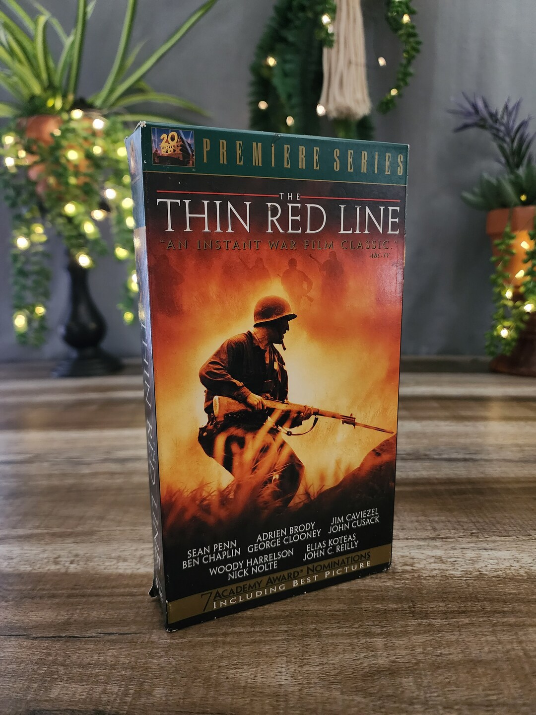The Thin Red Line VHS, All Star Cast, Adrien Brody, Jim Caviezel, John ...