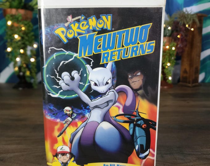 Pokemon Mewtwo Returns VHS, WB Kids Presents, an All New Johto Movie ...