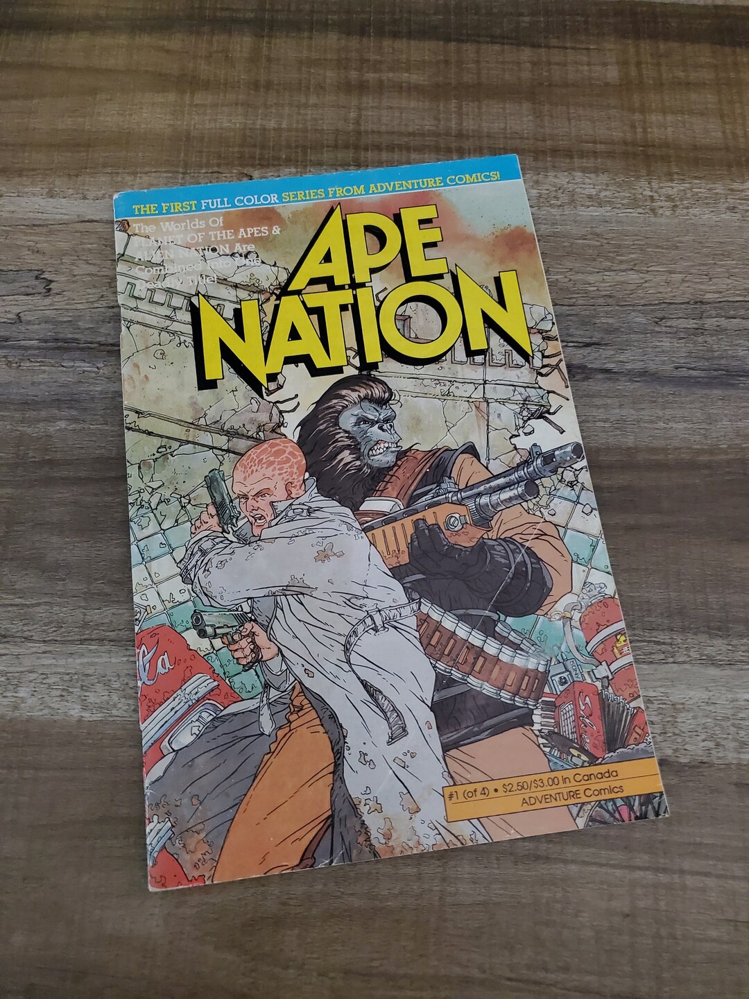 Adventure Comics Ape Nation the Worlds of Planet of the Apes - Etsy