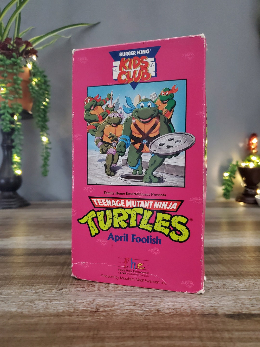 Teenage Mutant Ninja Turtles April Foolish VHS the Most - Etsy