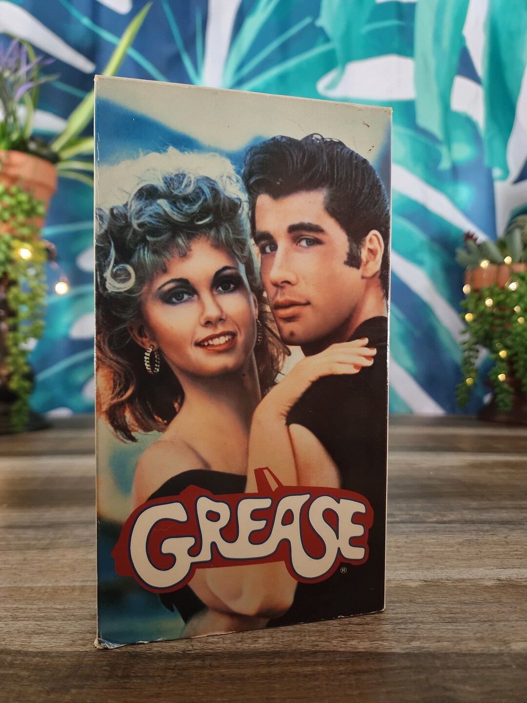 Grease VHS, John Travolta & Olivia Newton-john, Anniversary Edition ...
