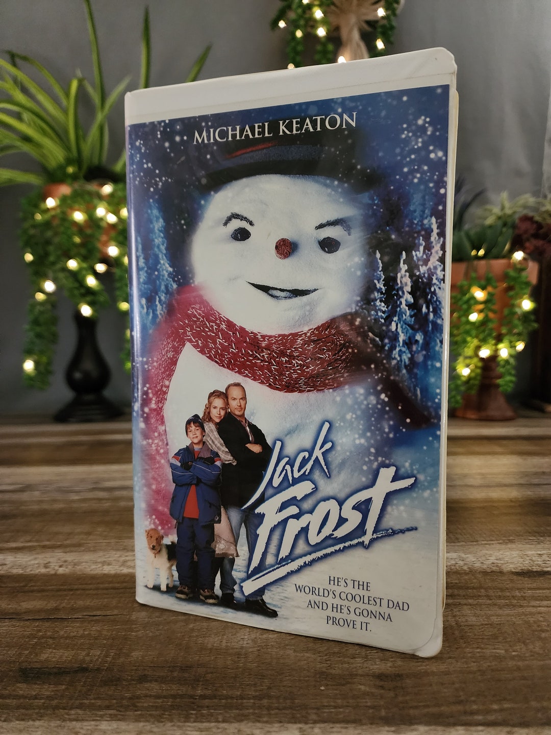 Jack Frost VHS, Stars Michael Keaton, He's the World's Coolest Dad and ...