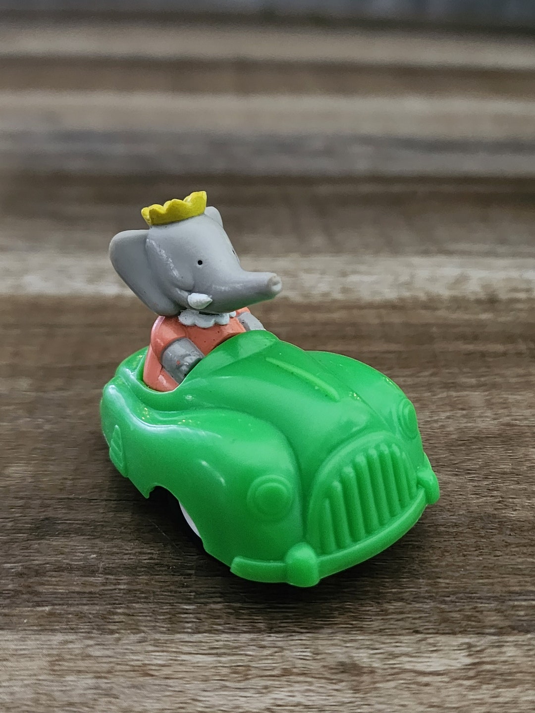Babar the Elephant Pull Back Car, Arby's Kids Meal Toy, Arby's 1992 ...