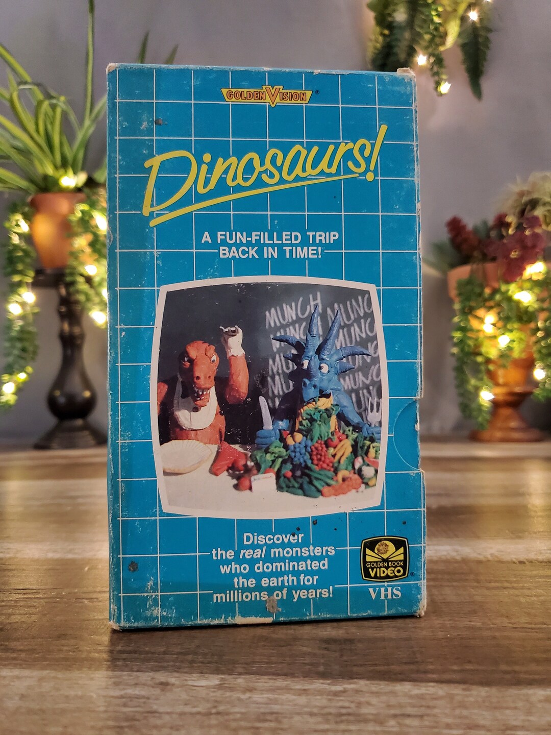 Dinosaurs! VHS, A Fun-filled Trip Back in Time! Discover the Real ...