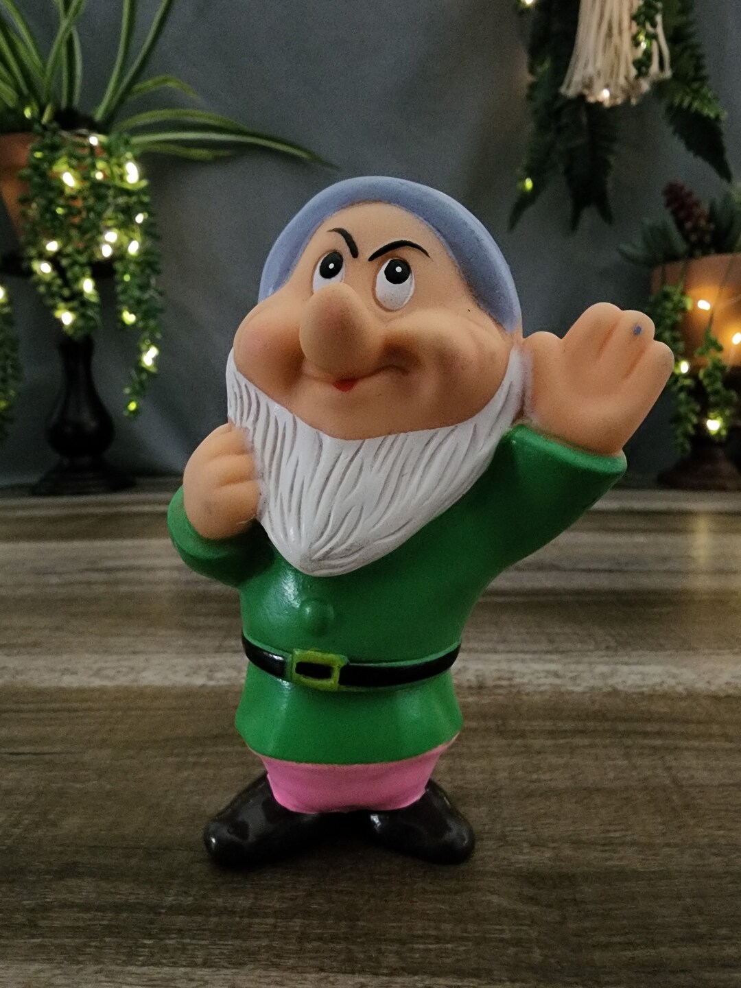 Grumpy Dwarf Squeaky Toy Disney's Snow White and the - Etsy