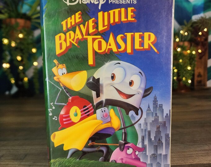 Disney Presents, the Brave Little Toaster VHS, Animated Tale of ...
