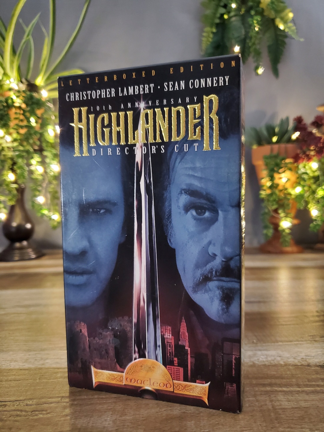 Highlander VHS, Starring Sean Connery, There Can Be Only One ...