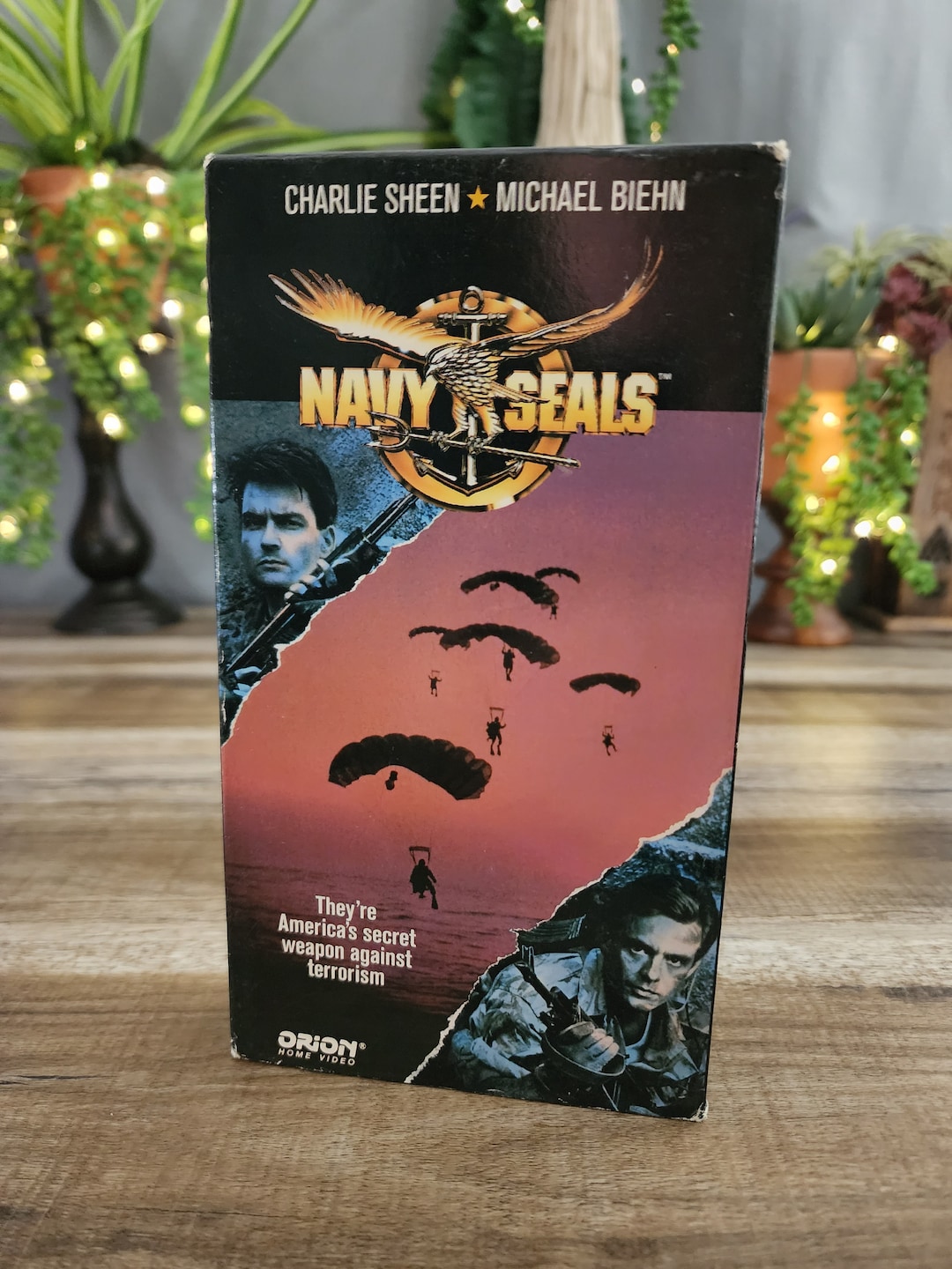 Navy Seals VHS: 1990s Military Action Film Starring Charlie Sheen - Etsy