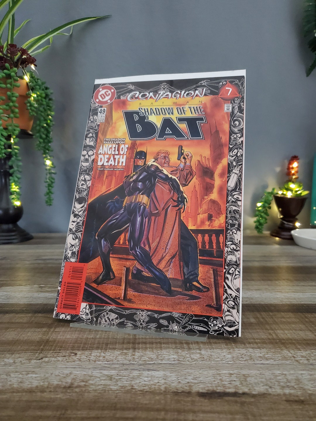 Batman Comic Book Contagion Part 7 Shadow of the Bat Angel of - Etsy