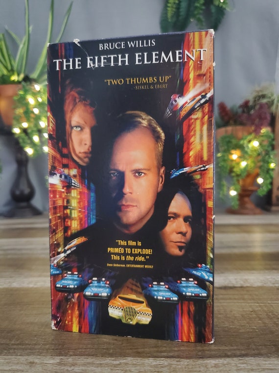 The Fifth Element VHS Stars Bruce Willis Gary Oldman and - Etsy