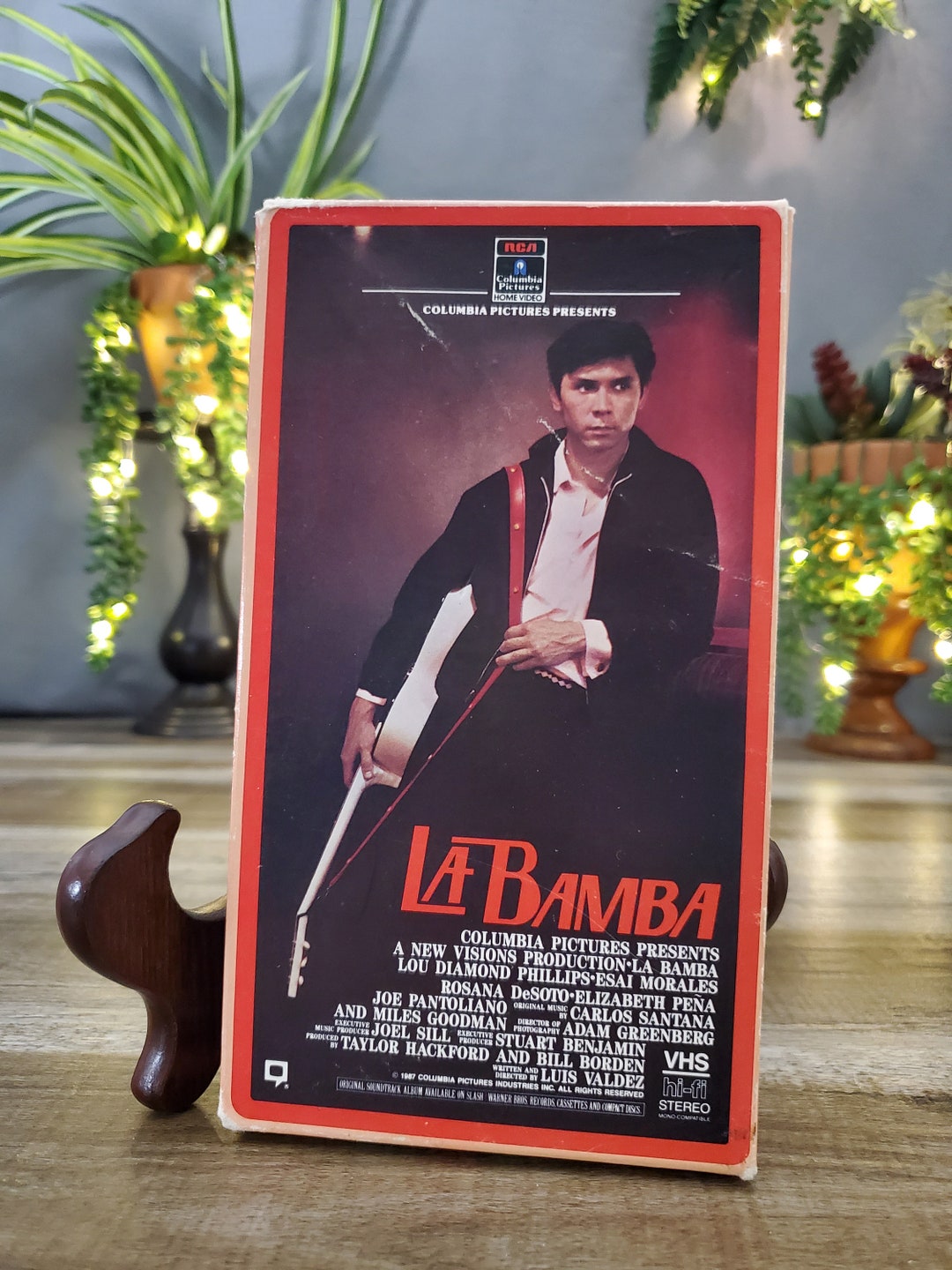 La Bamba VHS, Stars Lou Diamond Phillips, the Man the Myth the Music ...