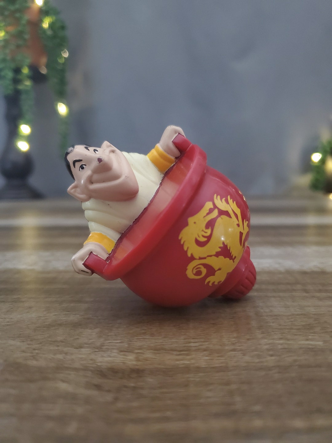 Walt Disney's Mulan Toy, Ling Spinning Top Toy, Mcdonald's Happy Meal ...