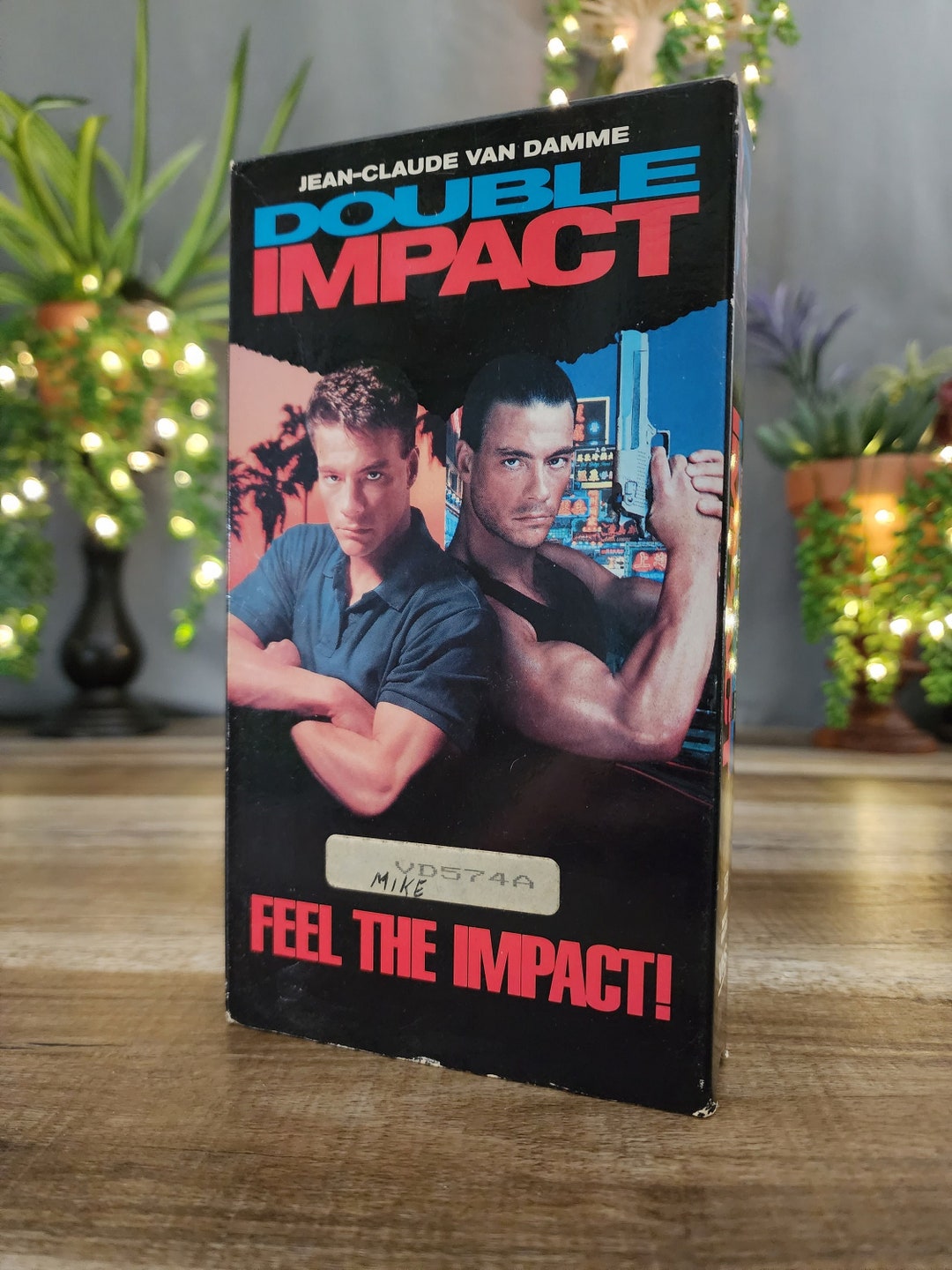 Double Impact VHS Stars Jean-claude Van Damme Geoffrey Lewis - Etsy