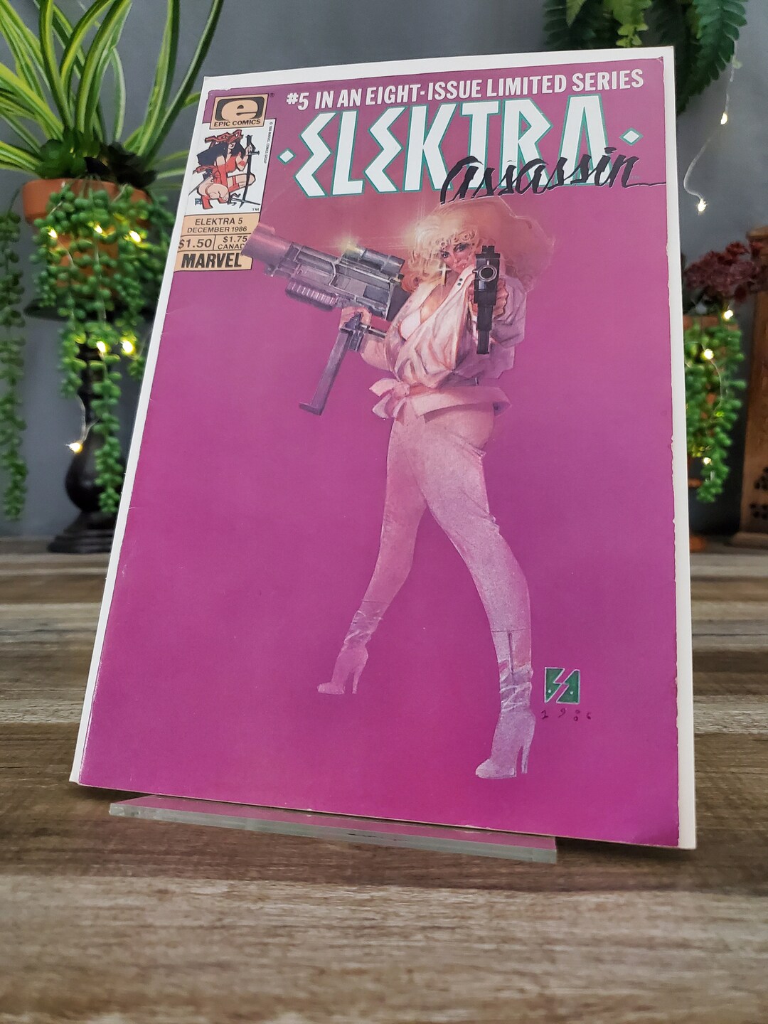 Elektra Assassin Comic Book, Marvel Epic Comics, Elektra 5 in an 8 ...