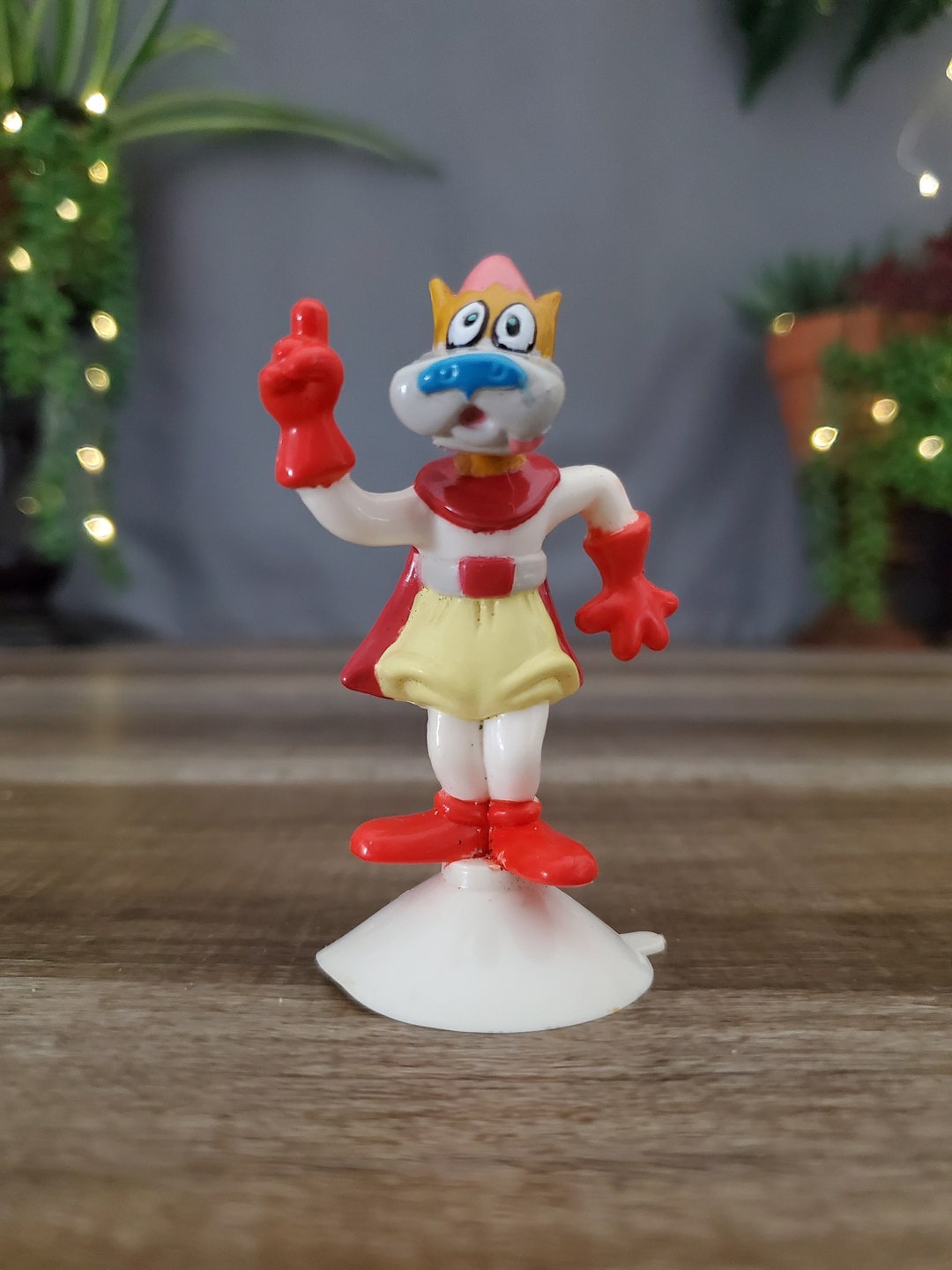 Petey Pate Toy Figure, Mighty Mouse Character, Cake Topper on Suction ...