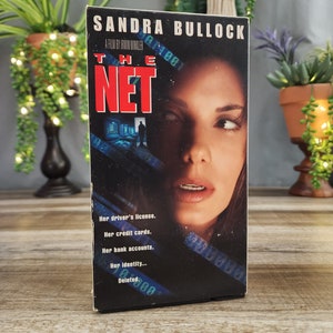 The Net VHS, Stars Sandra Bullock, Jeremy Northam and Dennis Miller ...