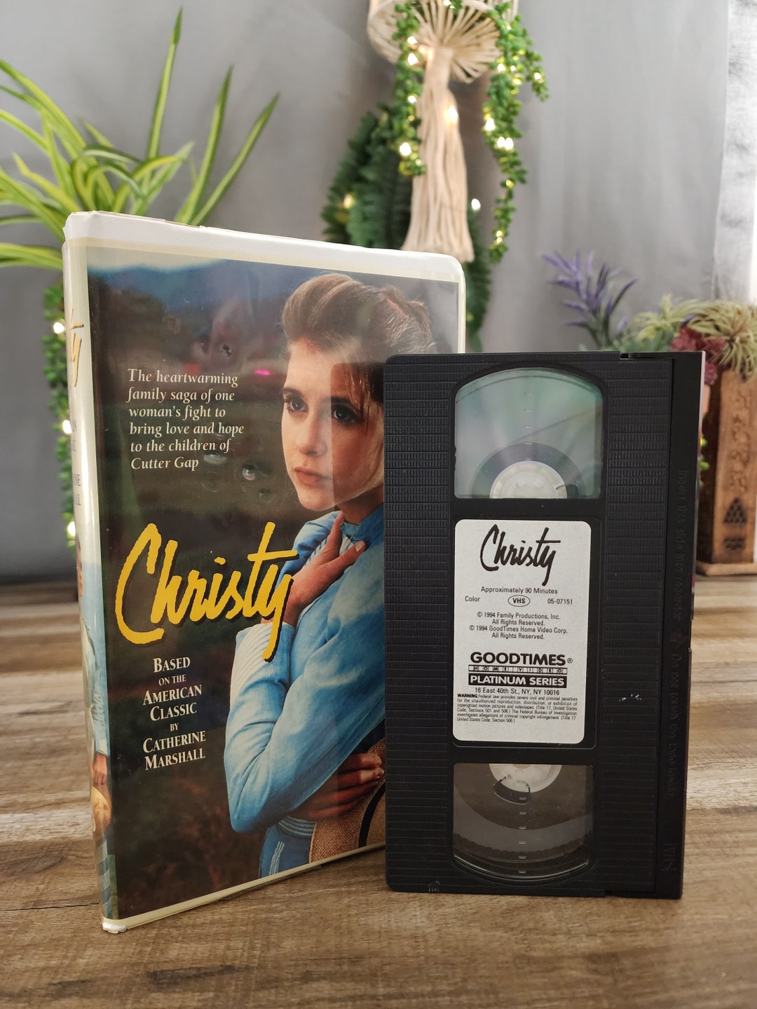 Christy VHS, Based on the American Classic by Catherine Marshall ...