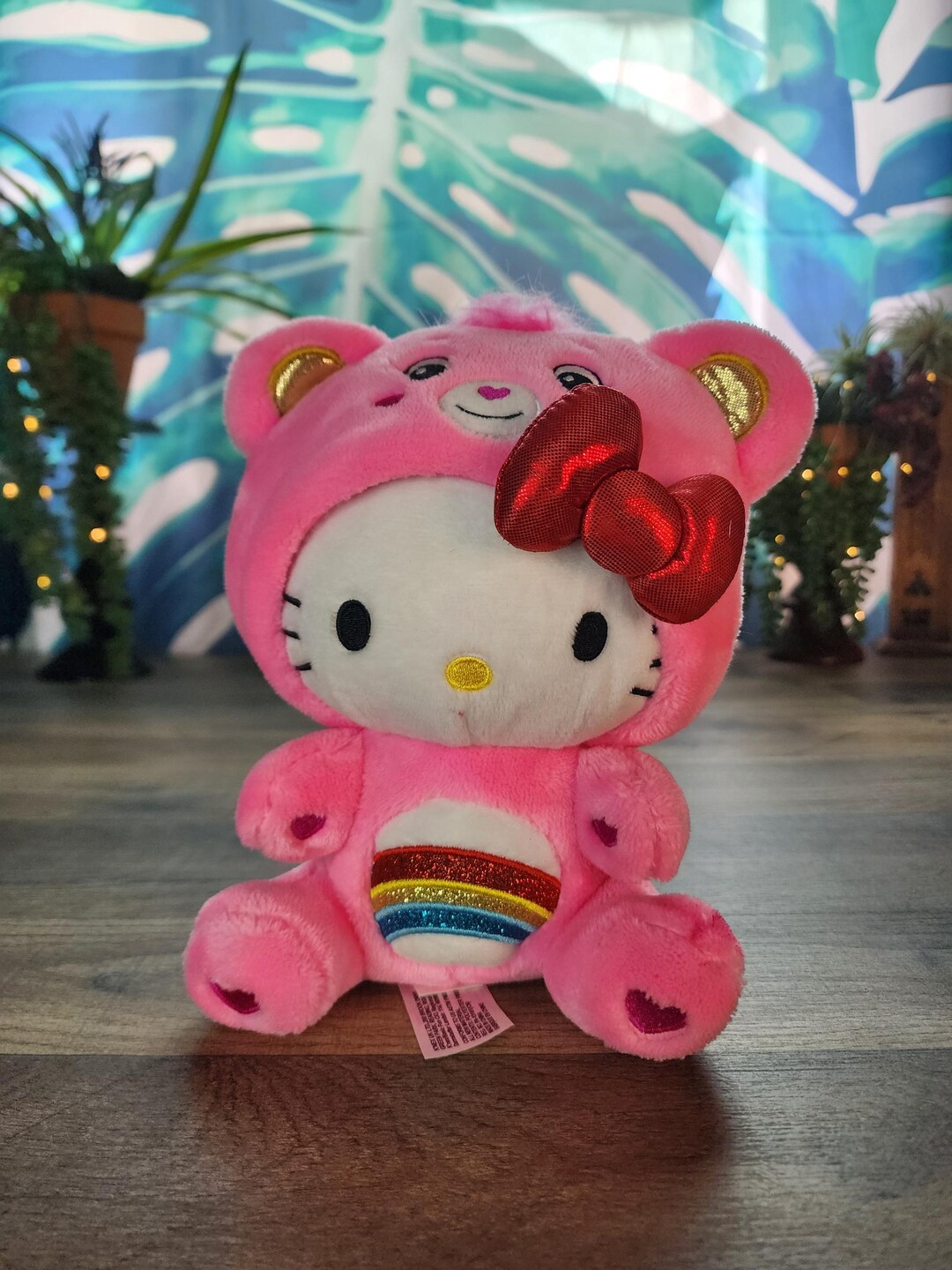 Hello Kitty Dressed as Cheer Bear Care Bears 9" Fun-size Plush - Soft ...