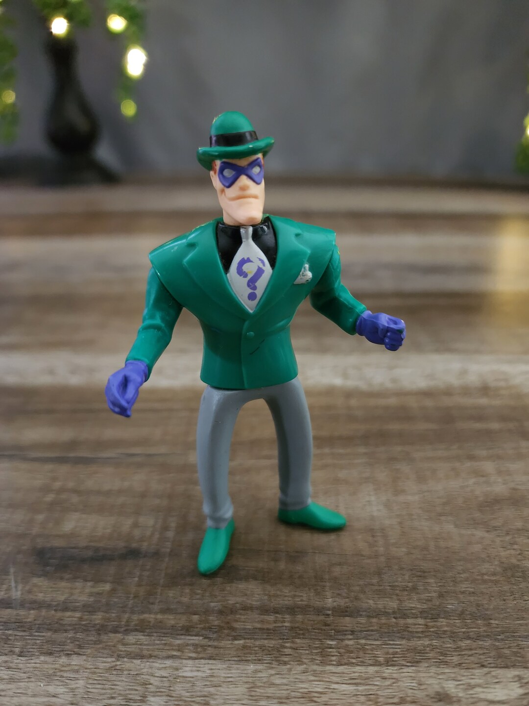 DC the Riddler Action Figure, Batman the Animated Series the Riddler ...