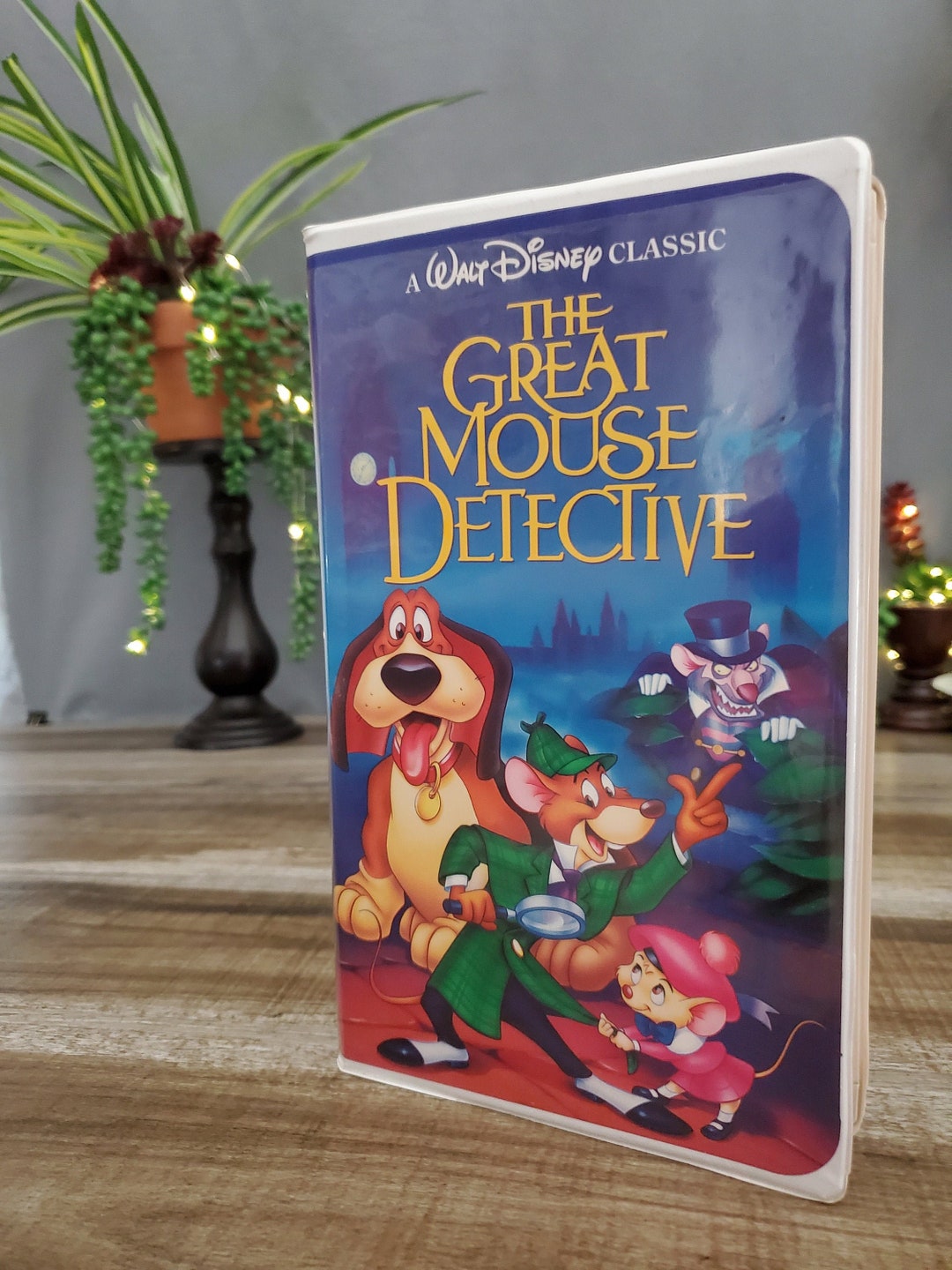 The Great Mouse Detective VHS, a Walt Disney Classic Animated Movie ...