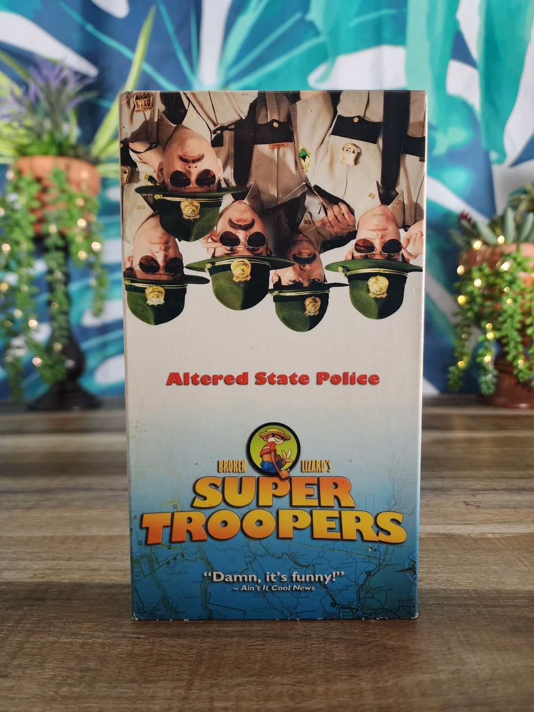 Super Troopers VHS, Altered Sate Police, Stars the Broken Lizard Comedy ...